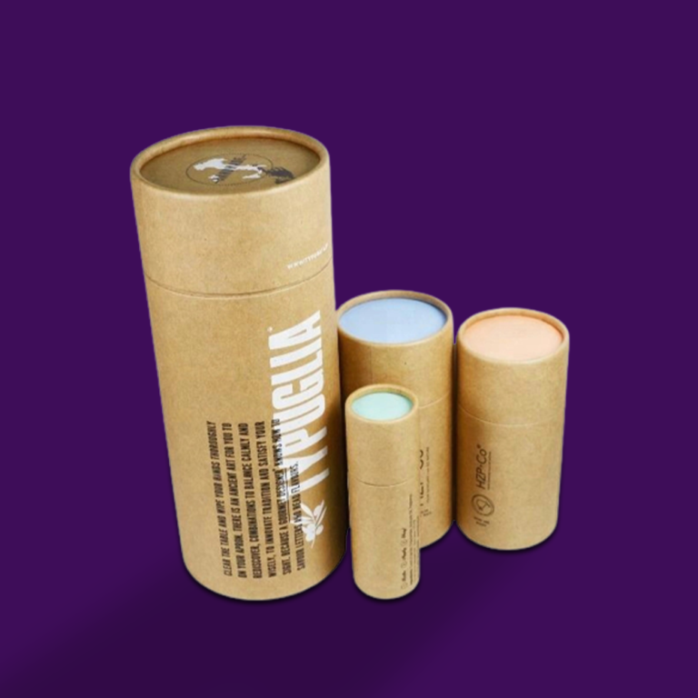 Cardboard Cylindrical Boxes - Packtek Packaging | Your Trusted ...