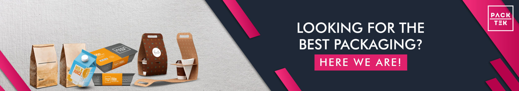 Food Packaging - Packtek Packaging | Your Trusted Packaging Manufacturer and Packaging Supplier ...